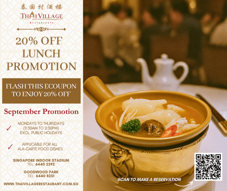 Thai Village Restaurant - Premium Thai, Teochew Seafood Cuisine!