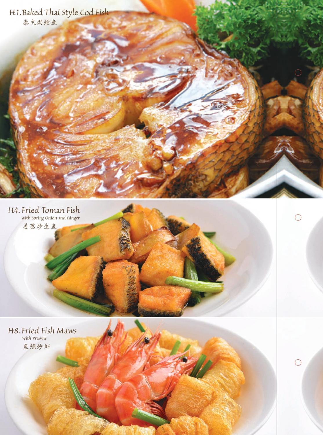 Thai Village Restaurant - Menu - Premium Seafood, Thai and Teochew Cuisine!